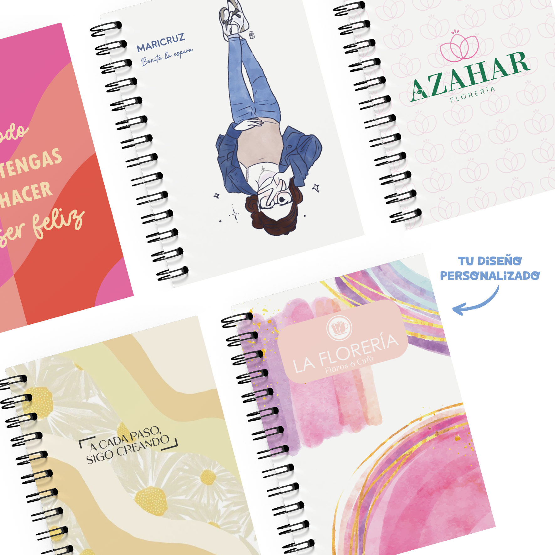 Agenda personalizada 2026 Mint Pages — MINTPAGES
