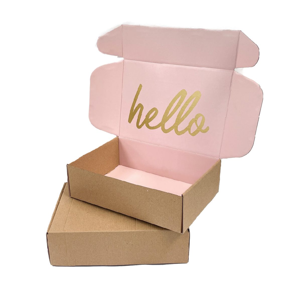 Cajas Cartón Hello Rosas — MINTPAGES