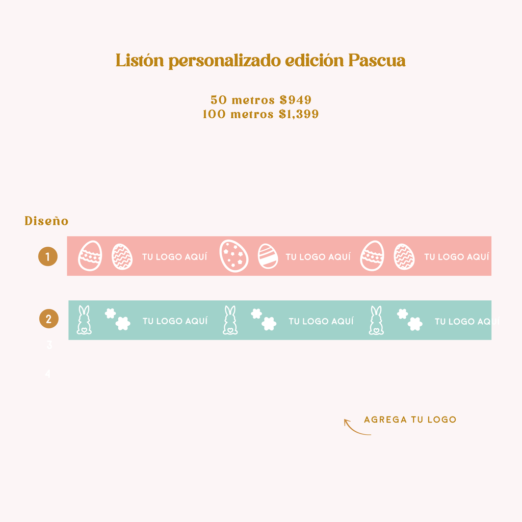 Listón Personalizado con Logo-Mint Pages — MINTPAGES
