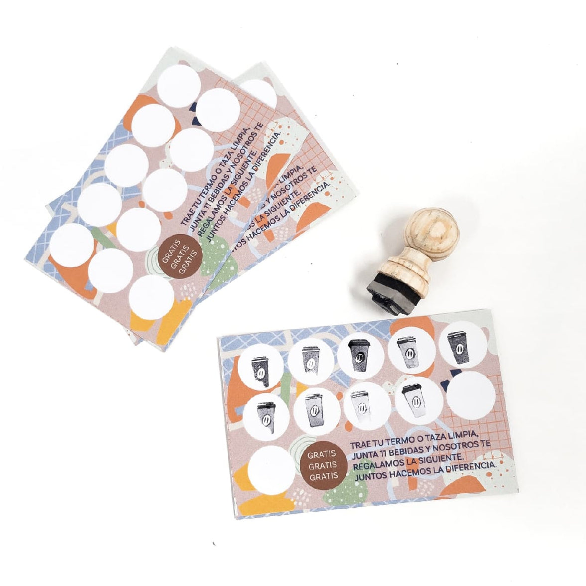 Kit Tarjetas Cliente Frecuente — MINTPAGES