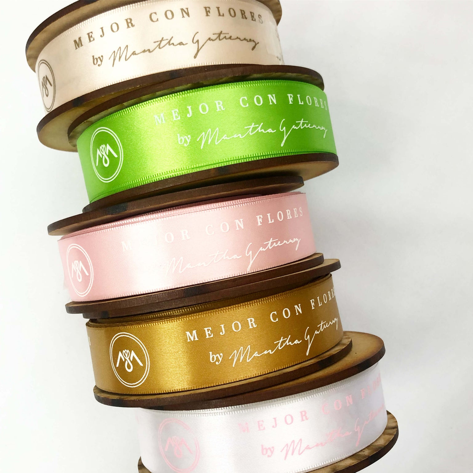 Listón Personalizado con Logo-Mint Pages — MINTPAGES