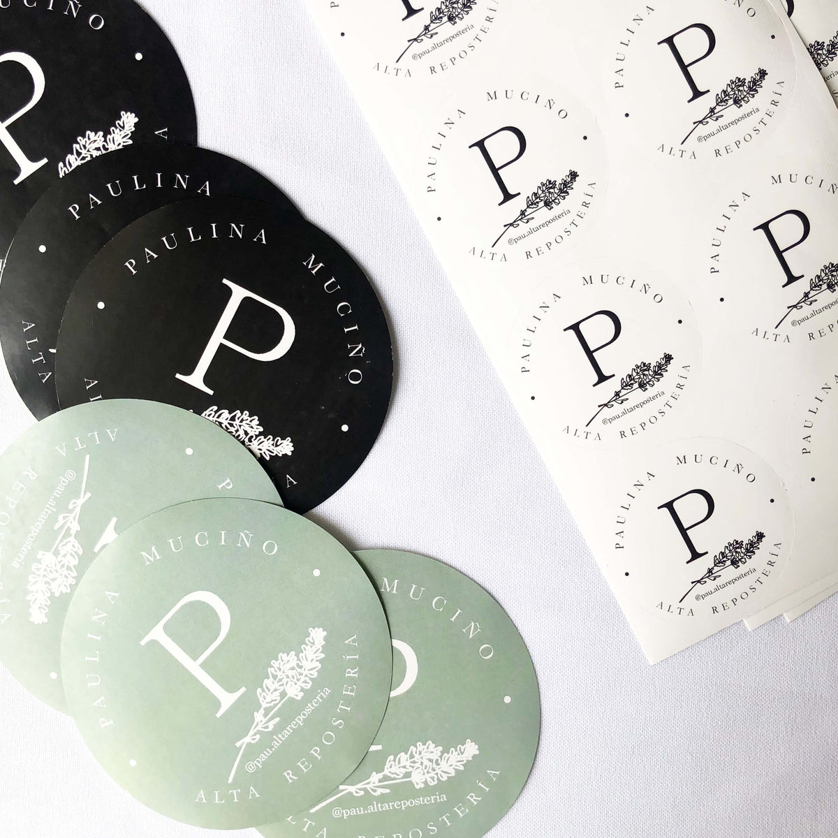 Stickers Con Logo o Diseño — MINTPAGES